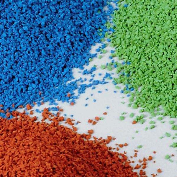 Soulet | Rubber Granulaat blauw (per zak van 25kg)